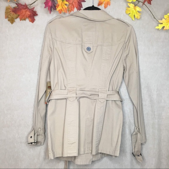 Ruff Hewn | Jackets & Coats | Nwt Ruff Hewn Safari Trench Raincoat ...
